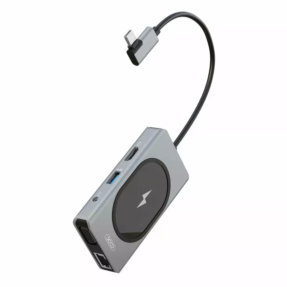 XO HUB007 HUB adapter 9in1 GSM165015 | AiO.lv