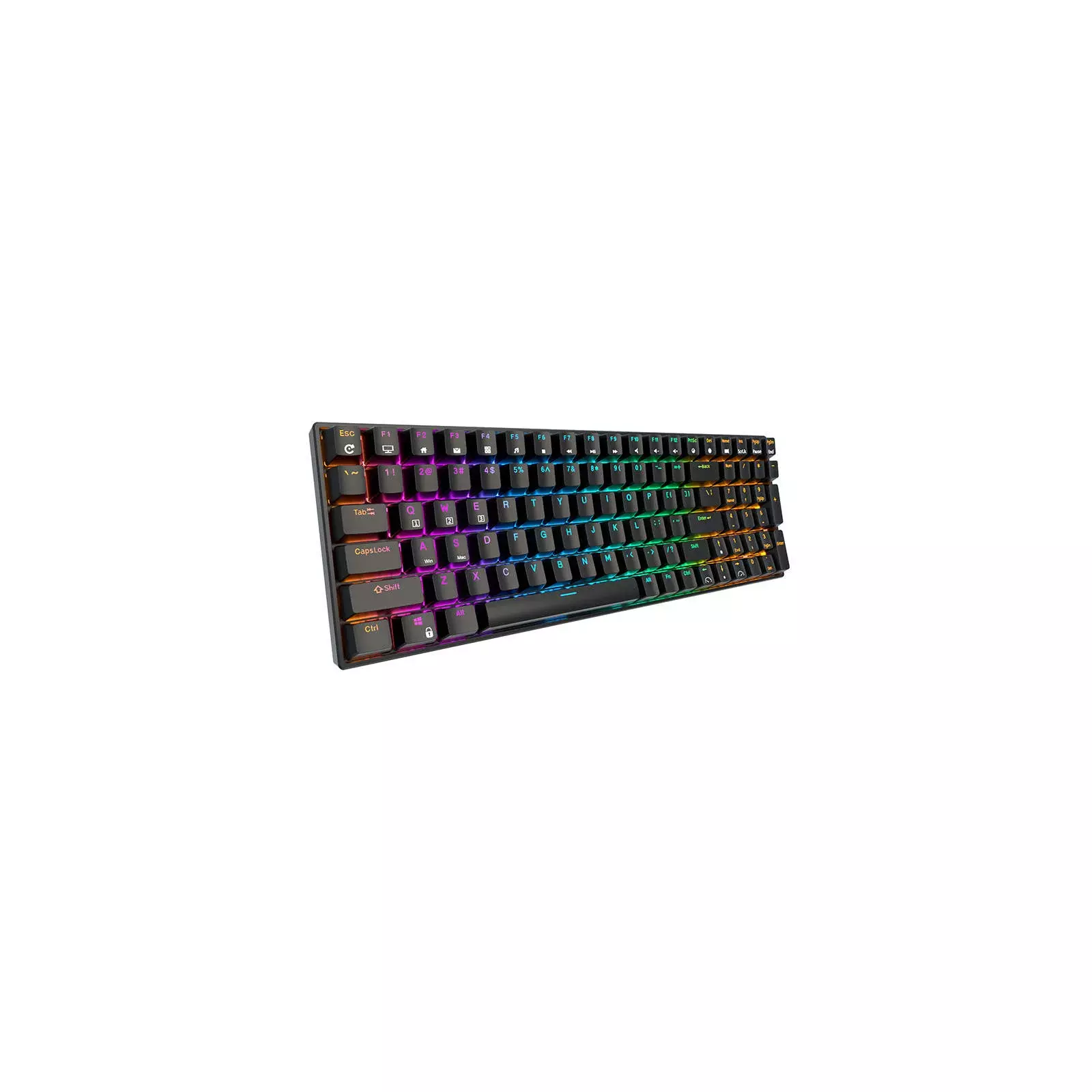 Mechanical keyboard Royal Kludge RK100 RK100 red switch | AiO.lv