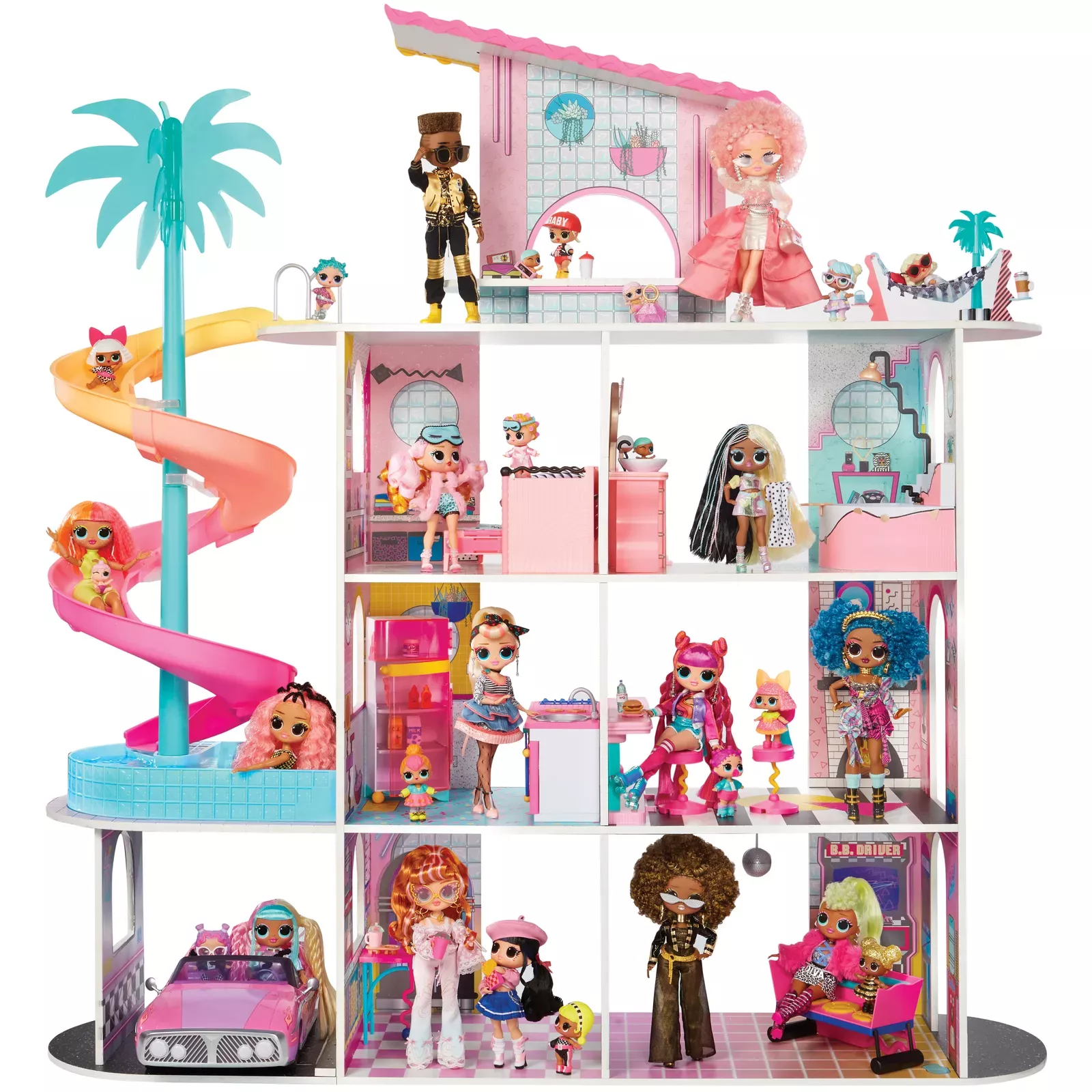 L.O.L. Surprise OMG Fashion House dollhouse 502470EUC AiO.lv