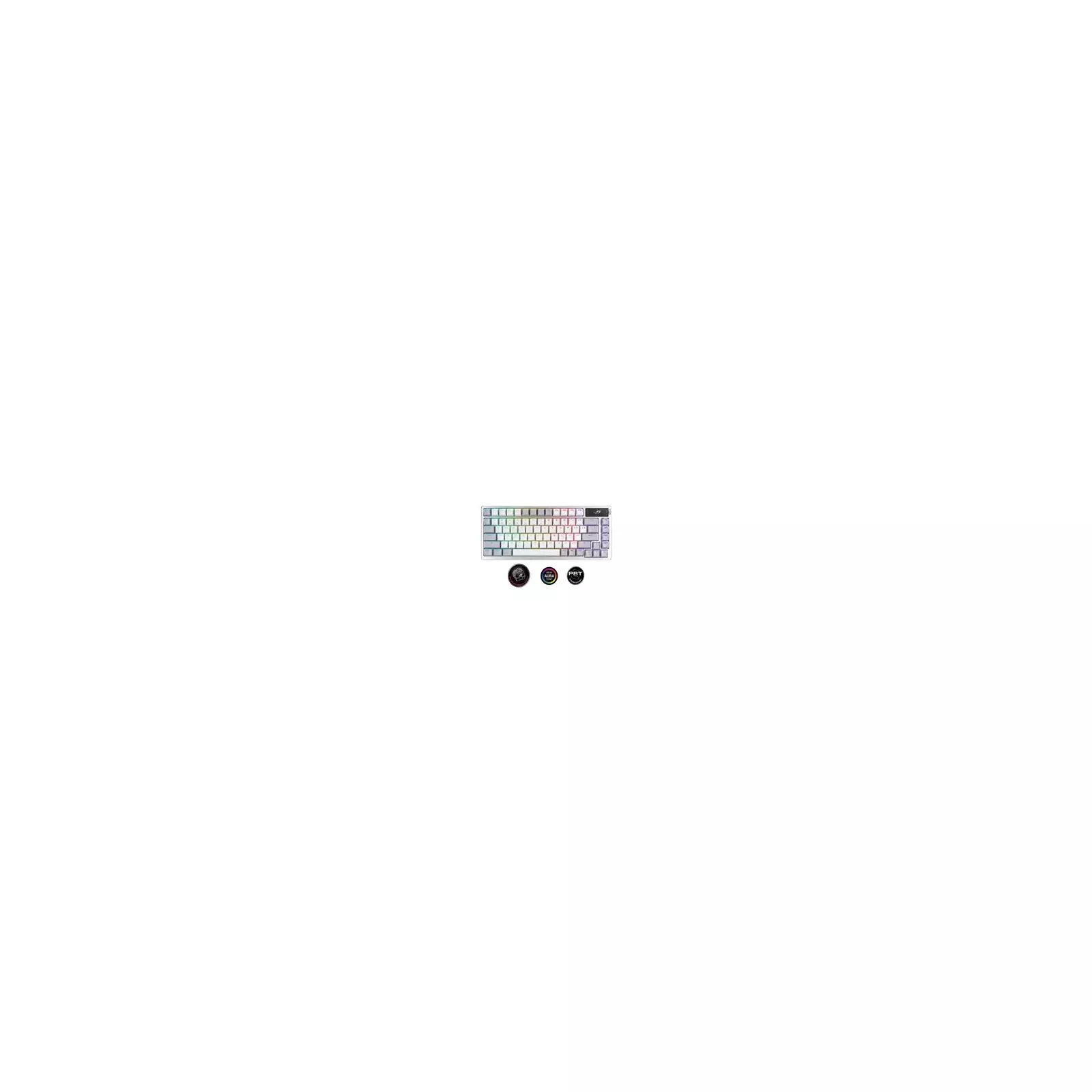 Keyboard ASUS ROG AZOTH Moonlight 90MP031A-BKUA11 | AiO.lv
