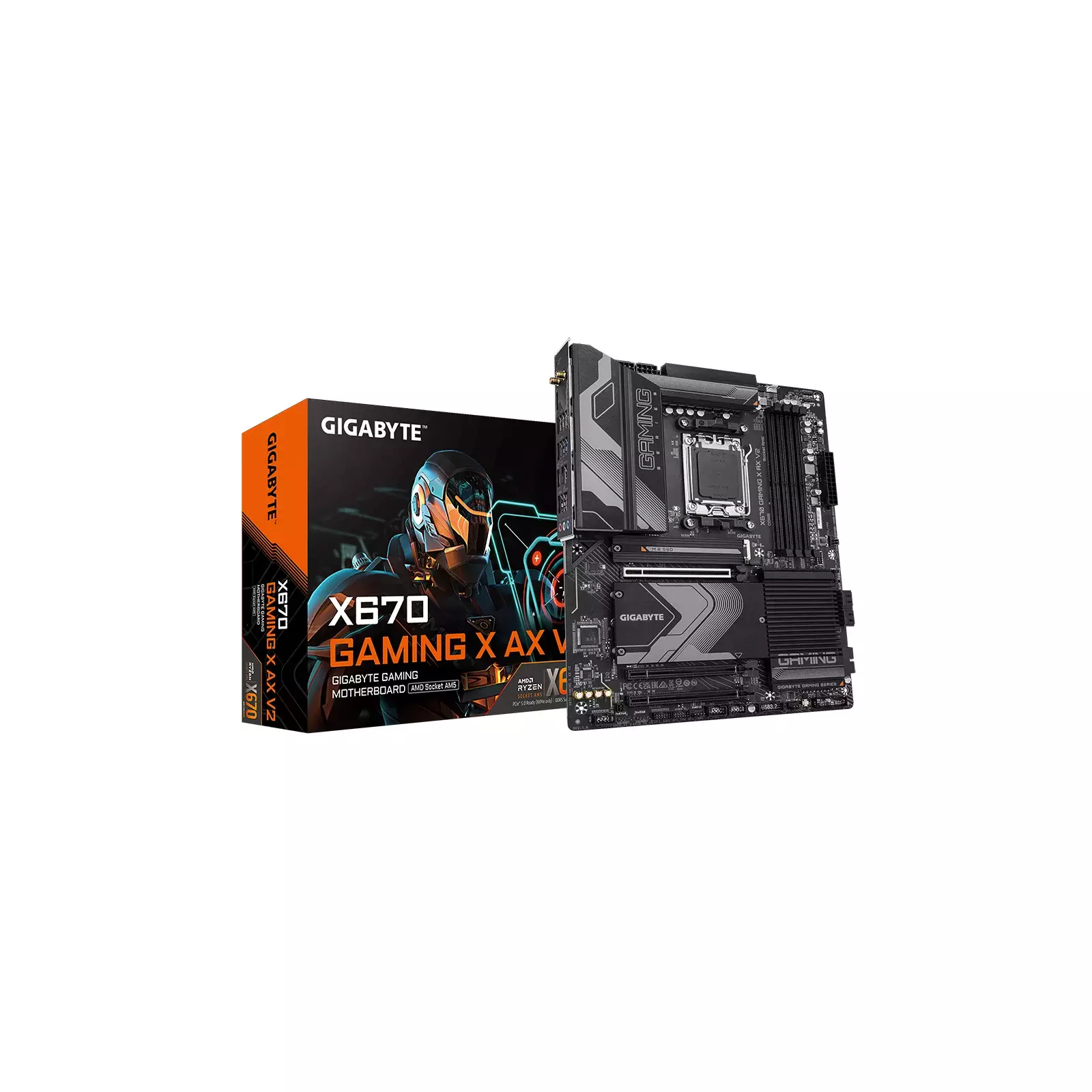 Gigabyte X670 GAMING X AX V2 motherboard X670 GAMING X AX V2 | AiO.lv