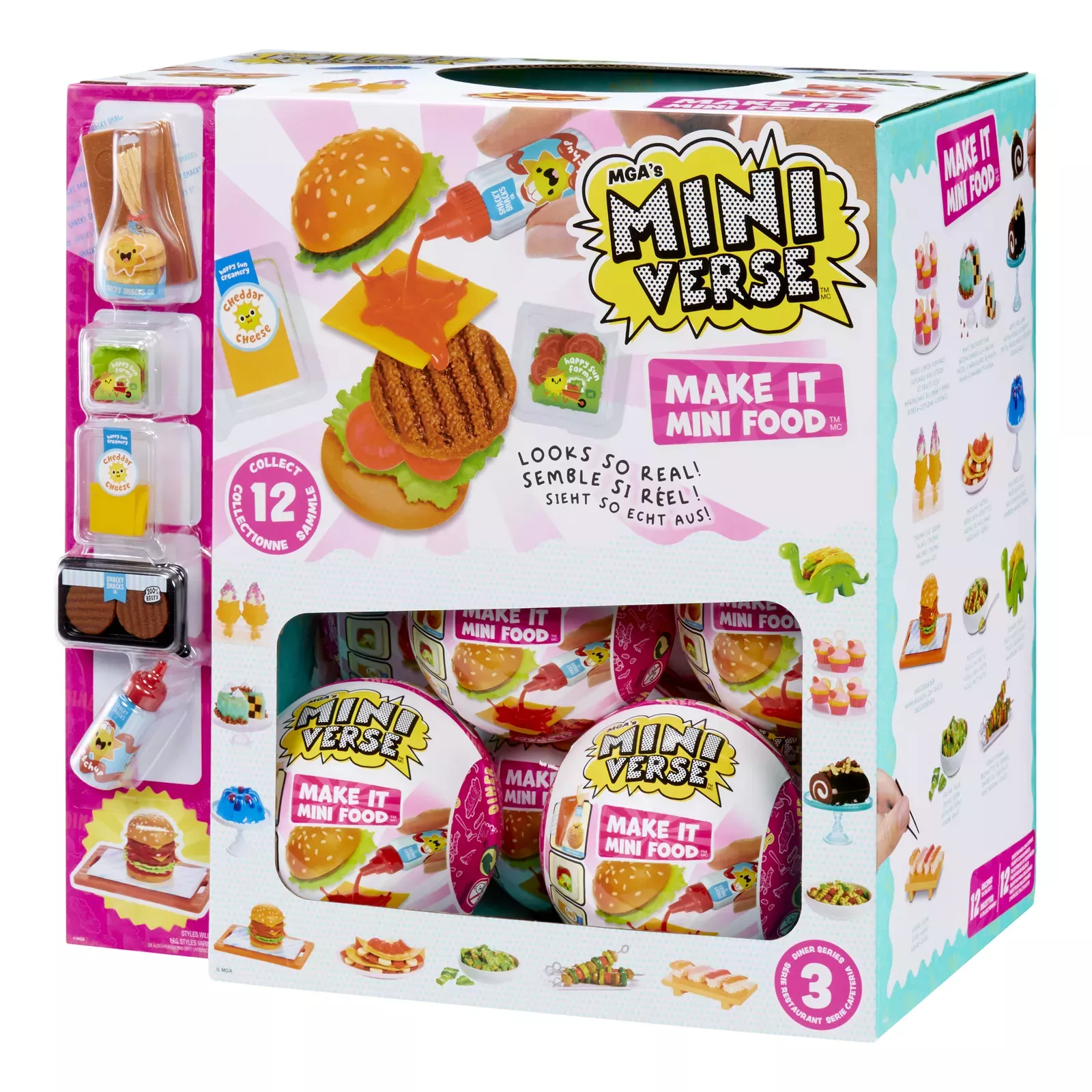 Miniverse - Make It Mini Foods: Diner in PDQ Series 3A 505419EUC | AiO.lv