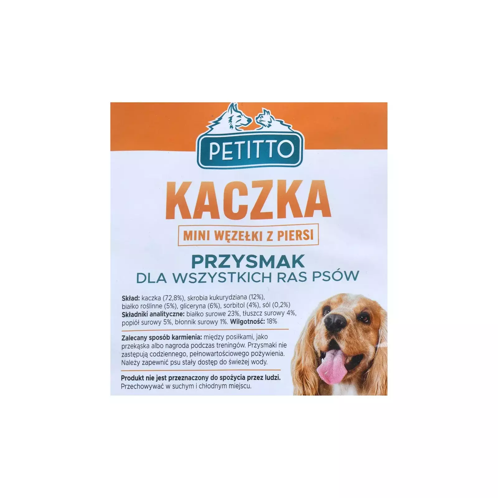 PETITTO Duck Breast Mini Knots 500 g dog treats | AiO.lv