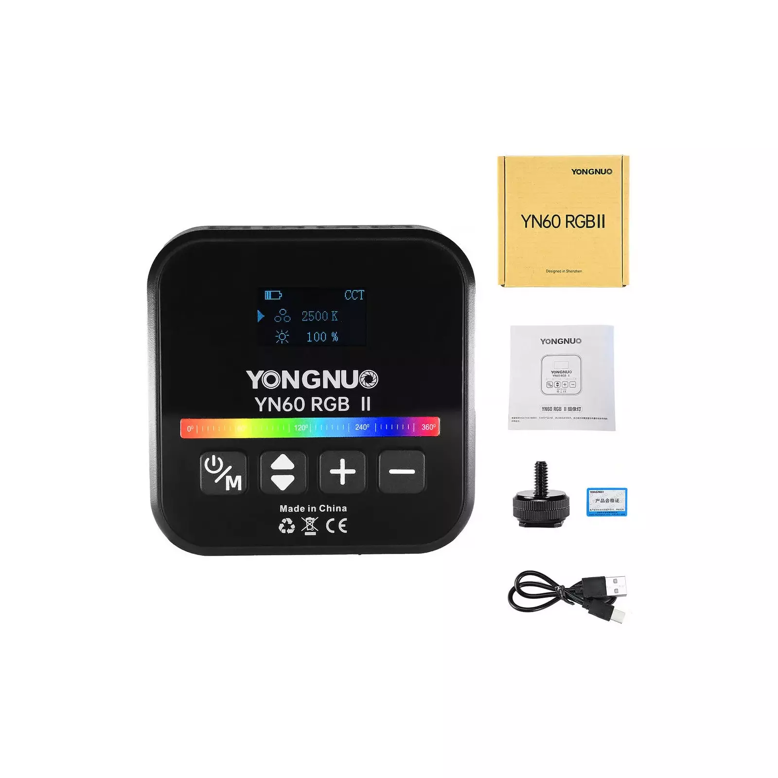 Video gaisma Yongnuo YN60 RGB | AiO.lv