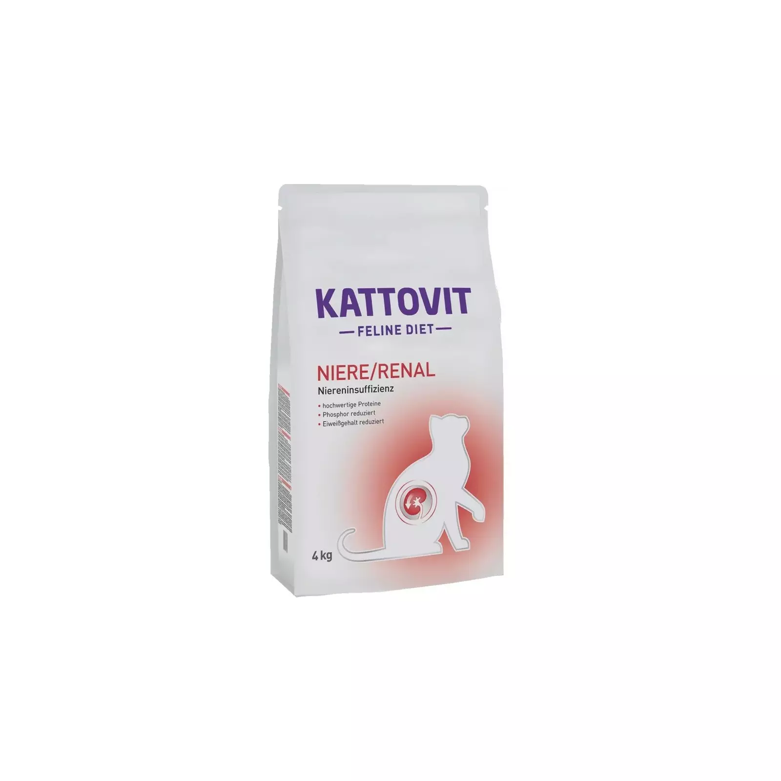 KATTOVIT Renal veterinary dry cat food 4 kg | AiO.lv