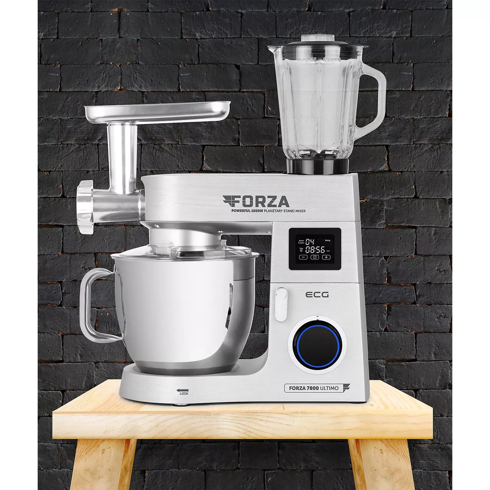 Food Processor ECG FORZA 7800 | AiO.lv