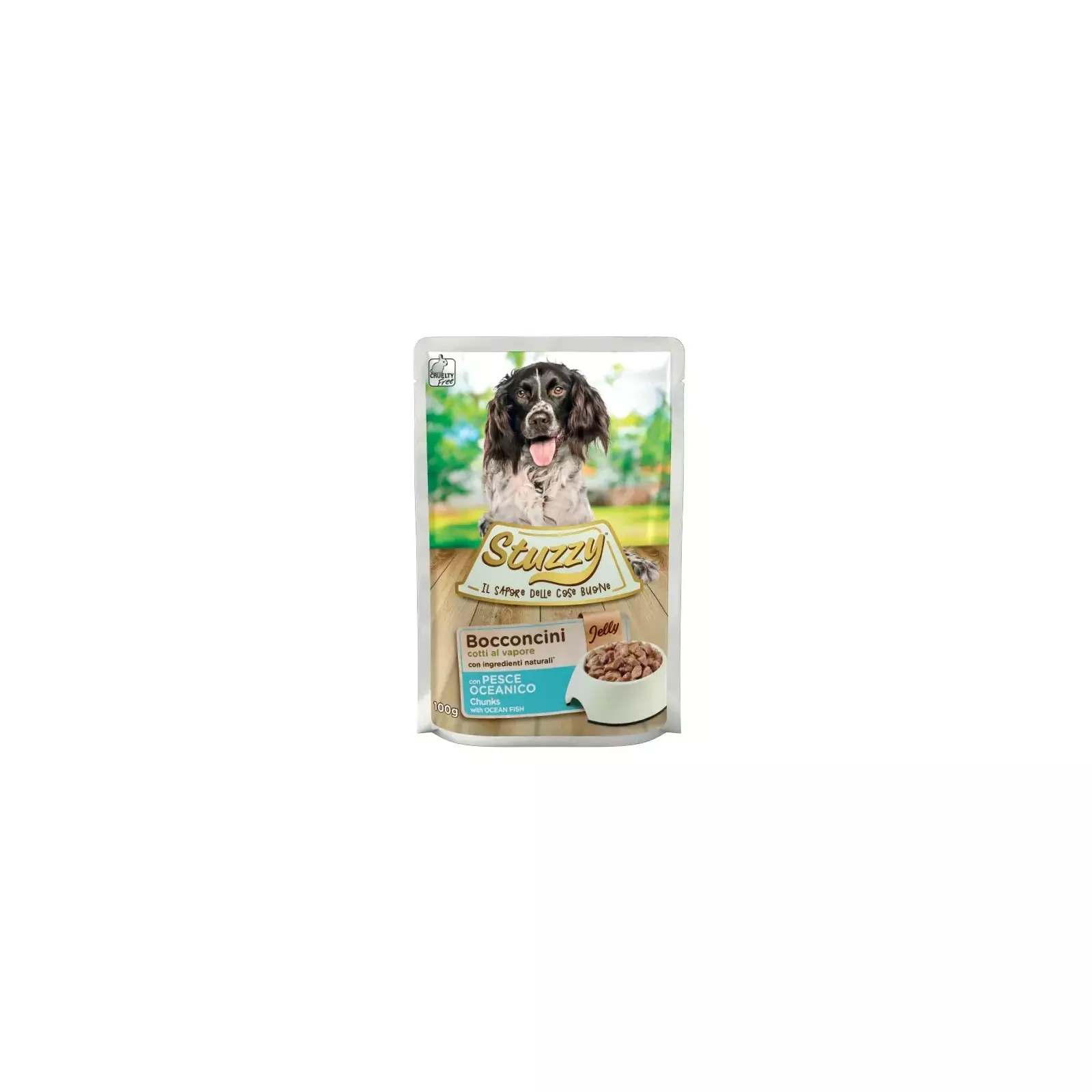 Agras Pet Foods STUZZY Sea fish in jelly 100 g | AiO.lv