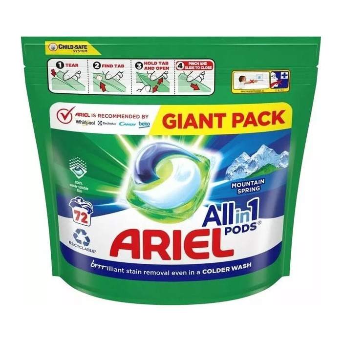 Ariel ARIEL Mountain Spring капсулы 8006540799055 | AiO.lv