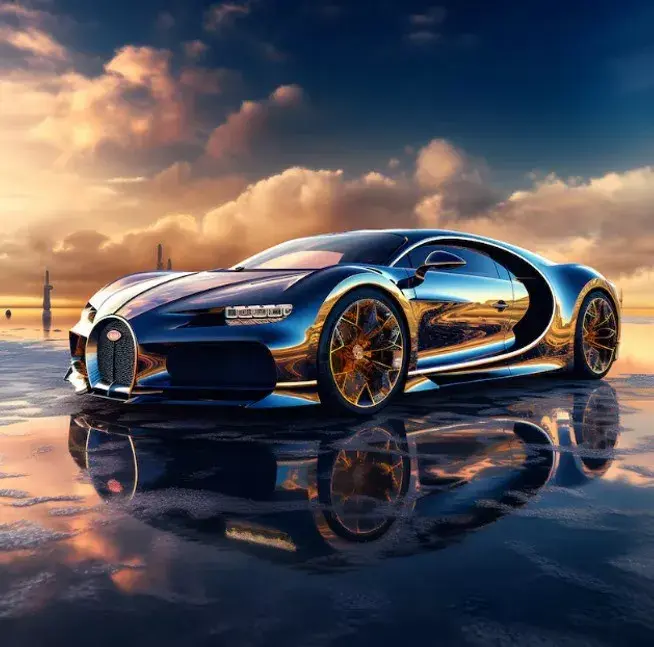 Diamond Mosaic Bugatti Car NO-2000922 NO-2000922 | AiO.lv