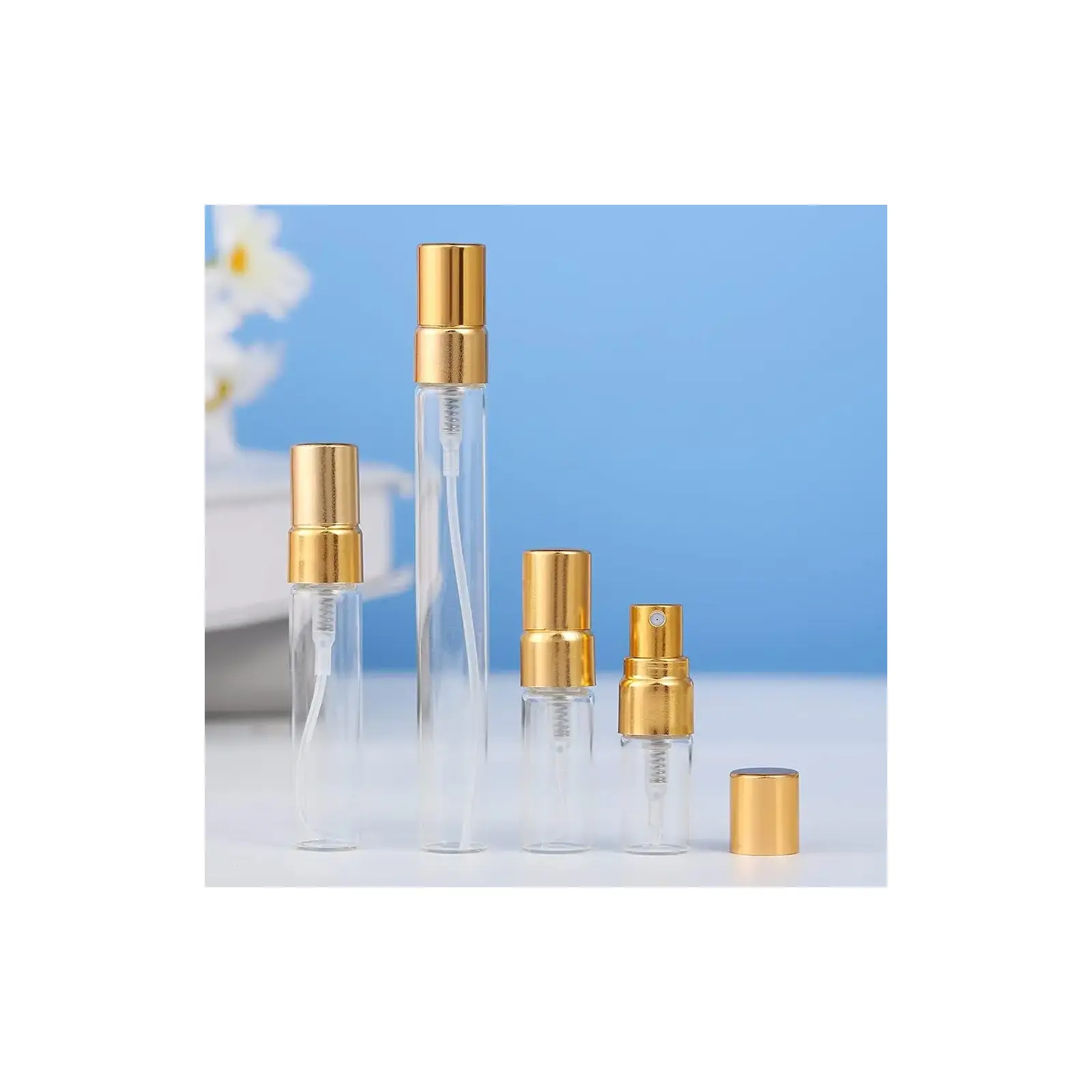 Refillable glass perfume bottle By Perfume ATOM2MLGO | AiO.lv