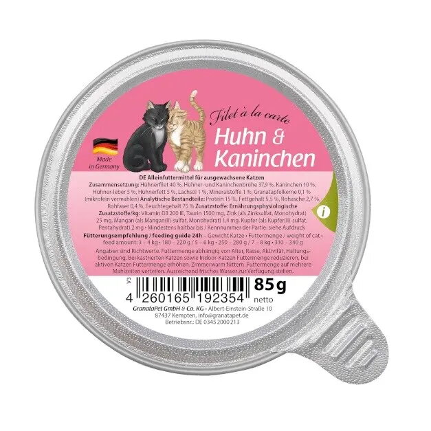 Fox4Pets Filet á la carte ar vistu un trusi 85 g | AiO.lv