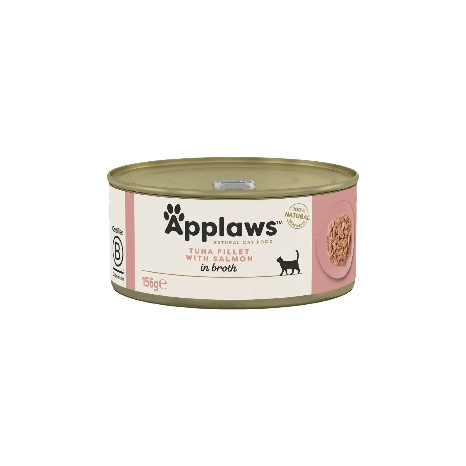 Applaws wet cat food Tuna fillet with salmon 156 g | AiO.lv