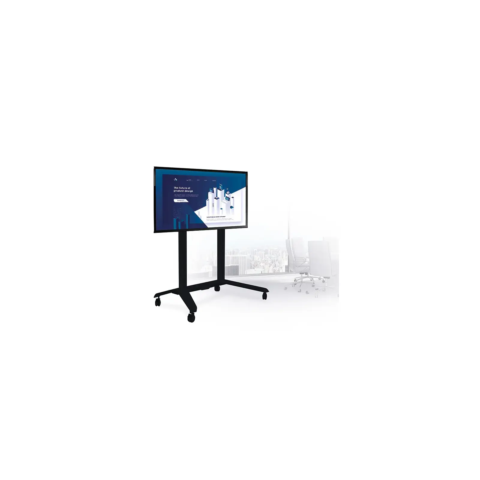 B-Tech Extra-Large Universal Flat Screen Trolley BT8564/BB V2 | AiO.lv