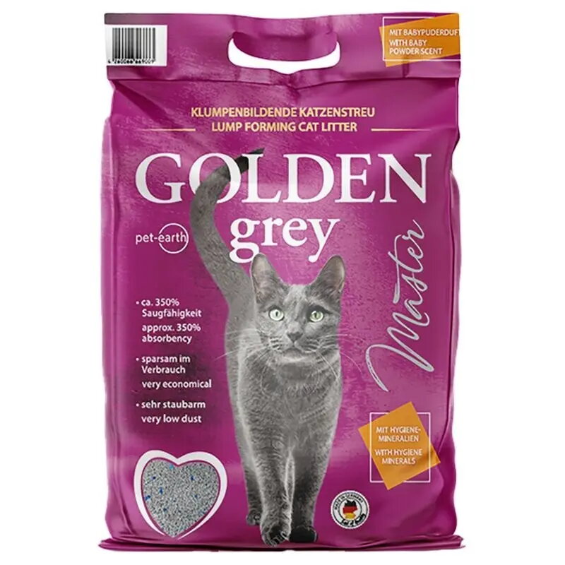 Cat litter Golden Grey Master | AiO.lv