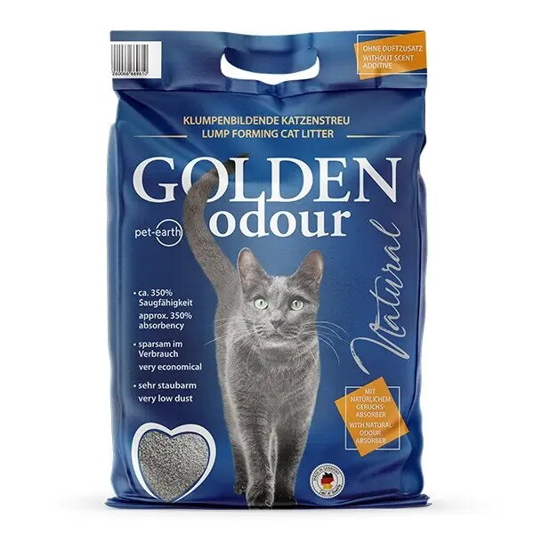 Cat litter Golden Odour bentonite | AiO.lv