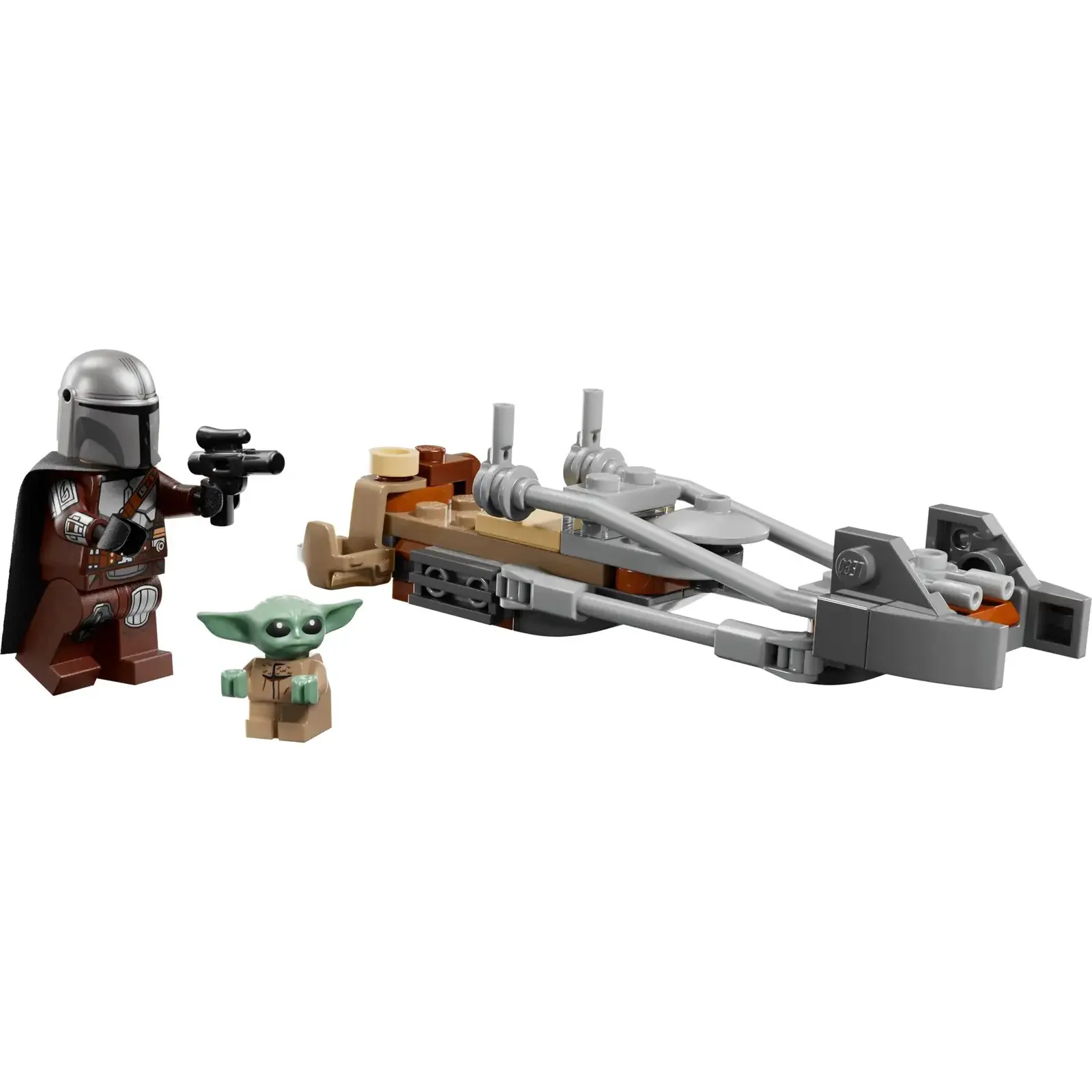 LEGO Star Wars 75436 Mandalorian & Grogu Speeder Bike | AiO.lv
