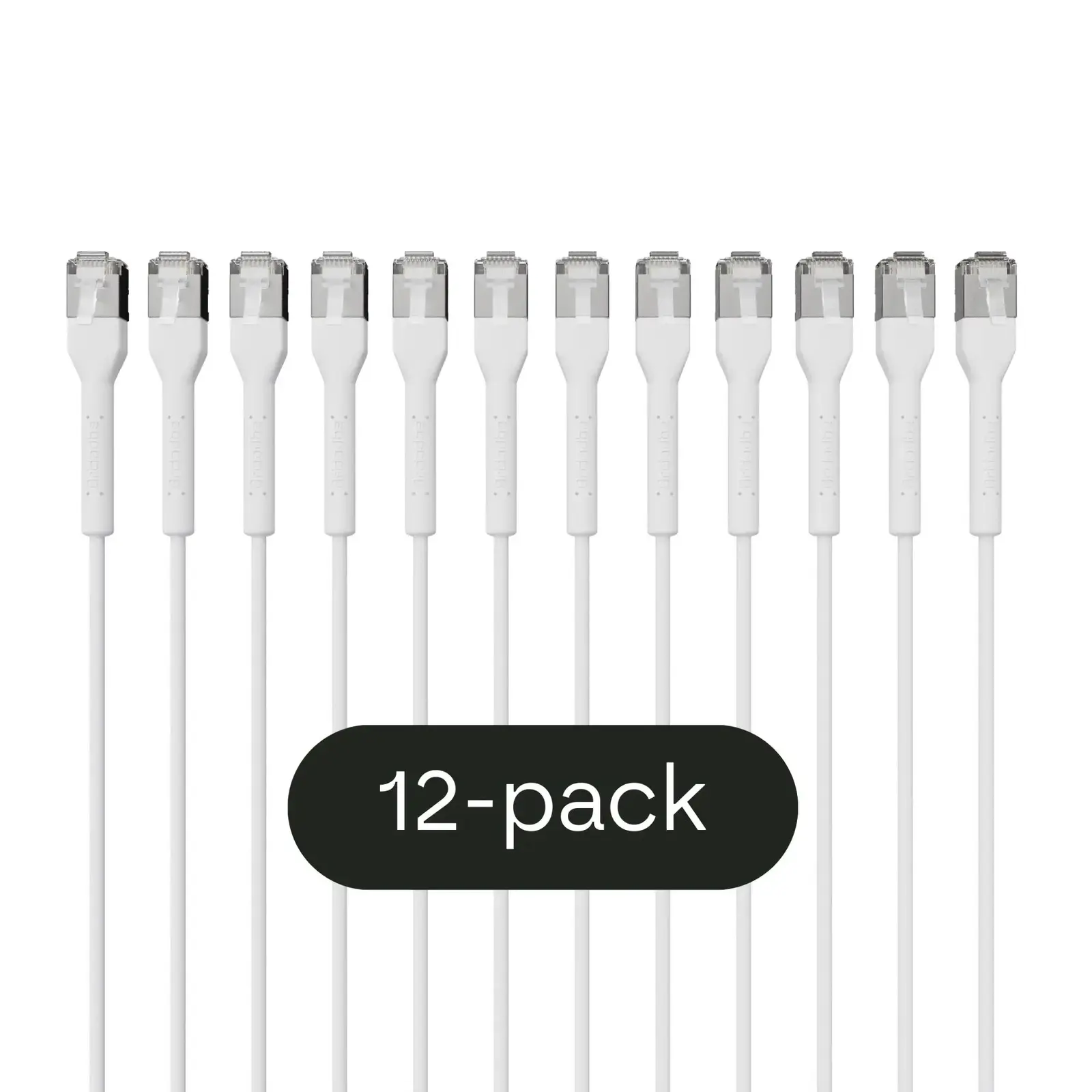 Broadbe Slim Patch Cable 10G Cat6A 2m 12-pack | AiO.lv