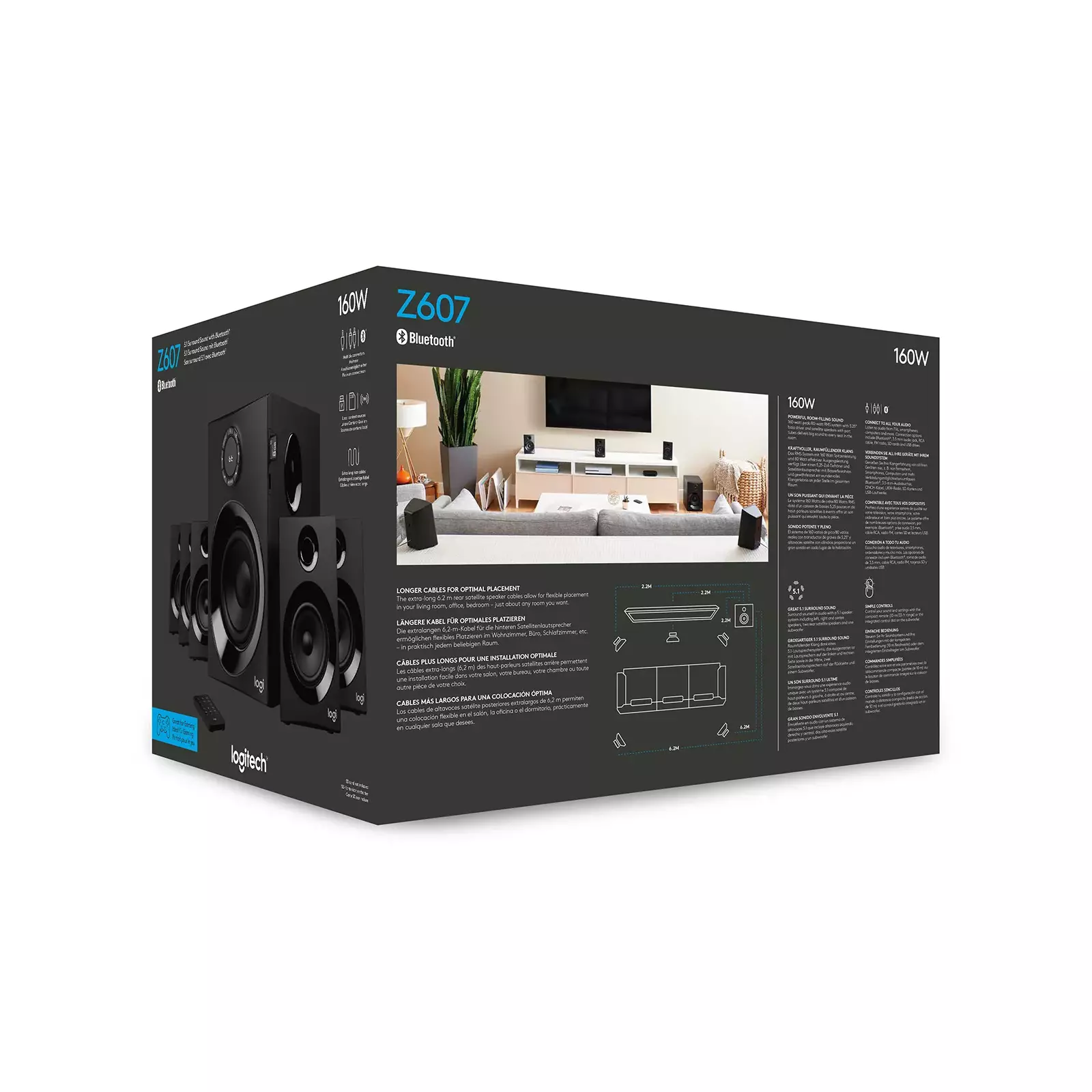 Logitech z607 store