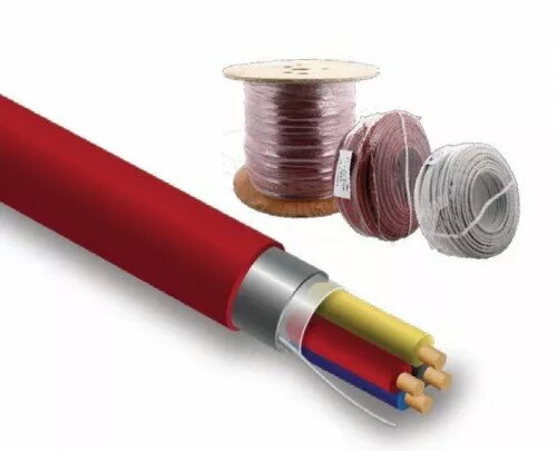 Fire safety cable PRO BASE PB-2x2x0.8, 100 m | AiO.lv