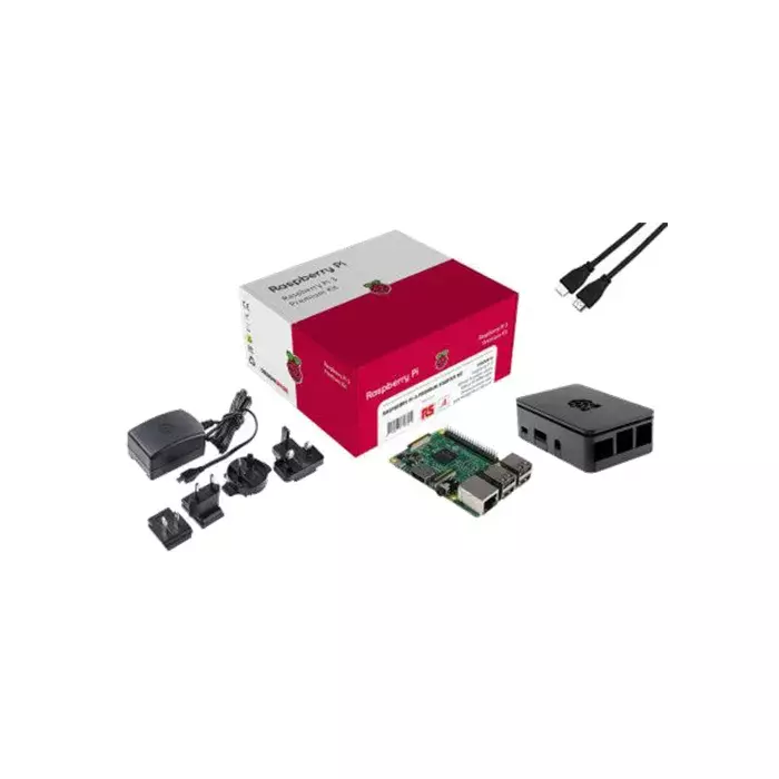 Raspberry Pi 3 B + RPI-3BPLUSKIT-DSE | AiO.lv