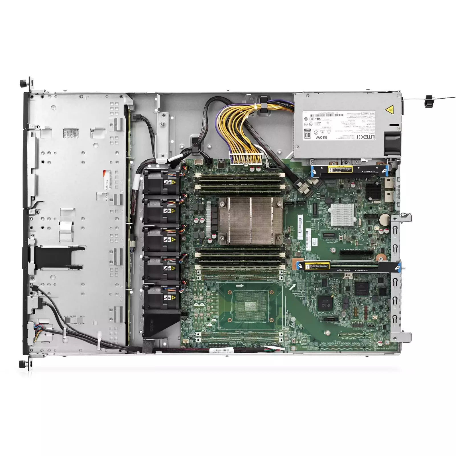 HPE ProLiant DL360 Gen9 E5-2630v4 1P 16GB-R P440ar 8SFF 500W PS SAS server 818208-B21-RFB | AiO.lv