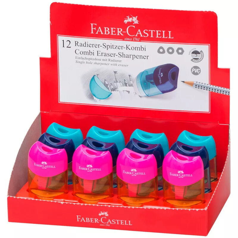 Manual pencil sharpener Faber-Castell 183604 | AiO.lv