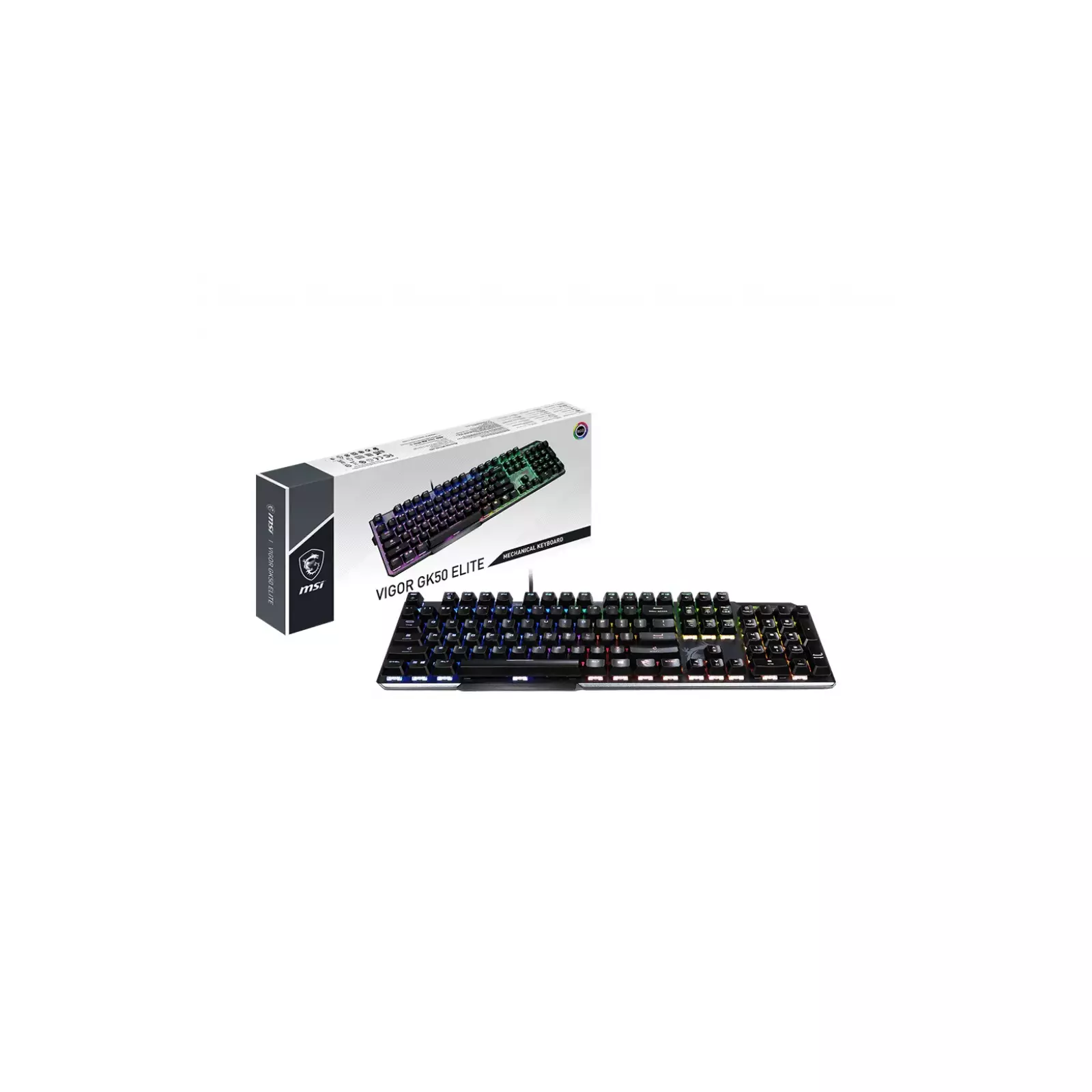 MSI VIGOR GK50 ELITE Mechanical Vigor GK50 Elite BW | Keyboards | AiO.lv