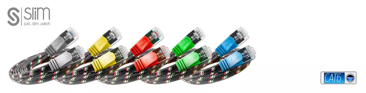Tīkla kabelis SLIM Patchcords SLIM Tough STP | AiO.lv