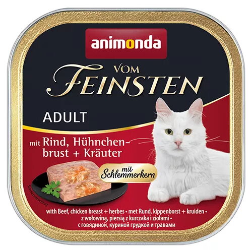 Wet cat food animonda Vom Feinsten Gourmet Centre 100 g | AiO.lv