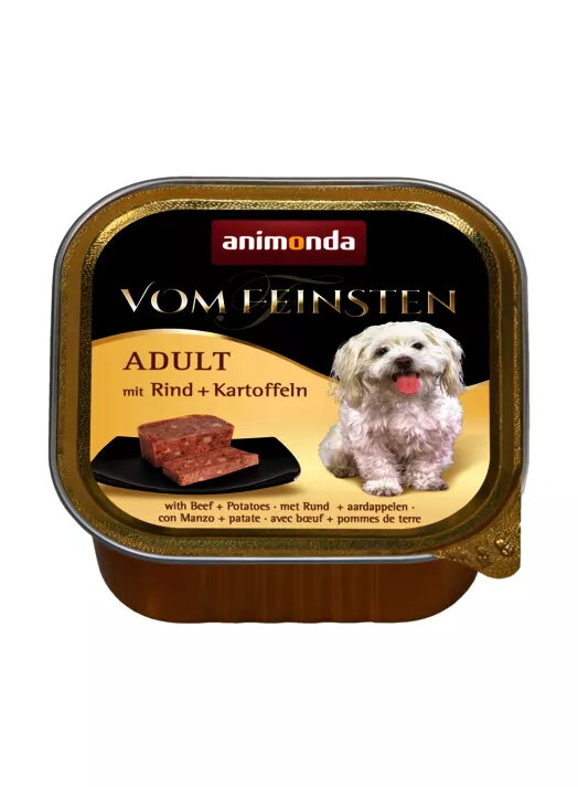 Pet Food Animonda Vom Feinsten Beef Potato Adult | AiO.lv
