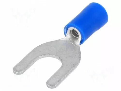 Fork terminal M6 Ø6.4 mm for 1.5–2.5 mm² | AiO.lv