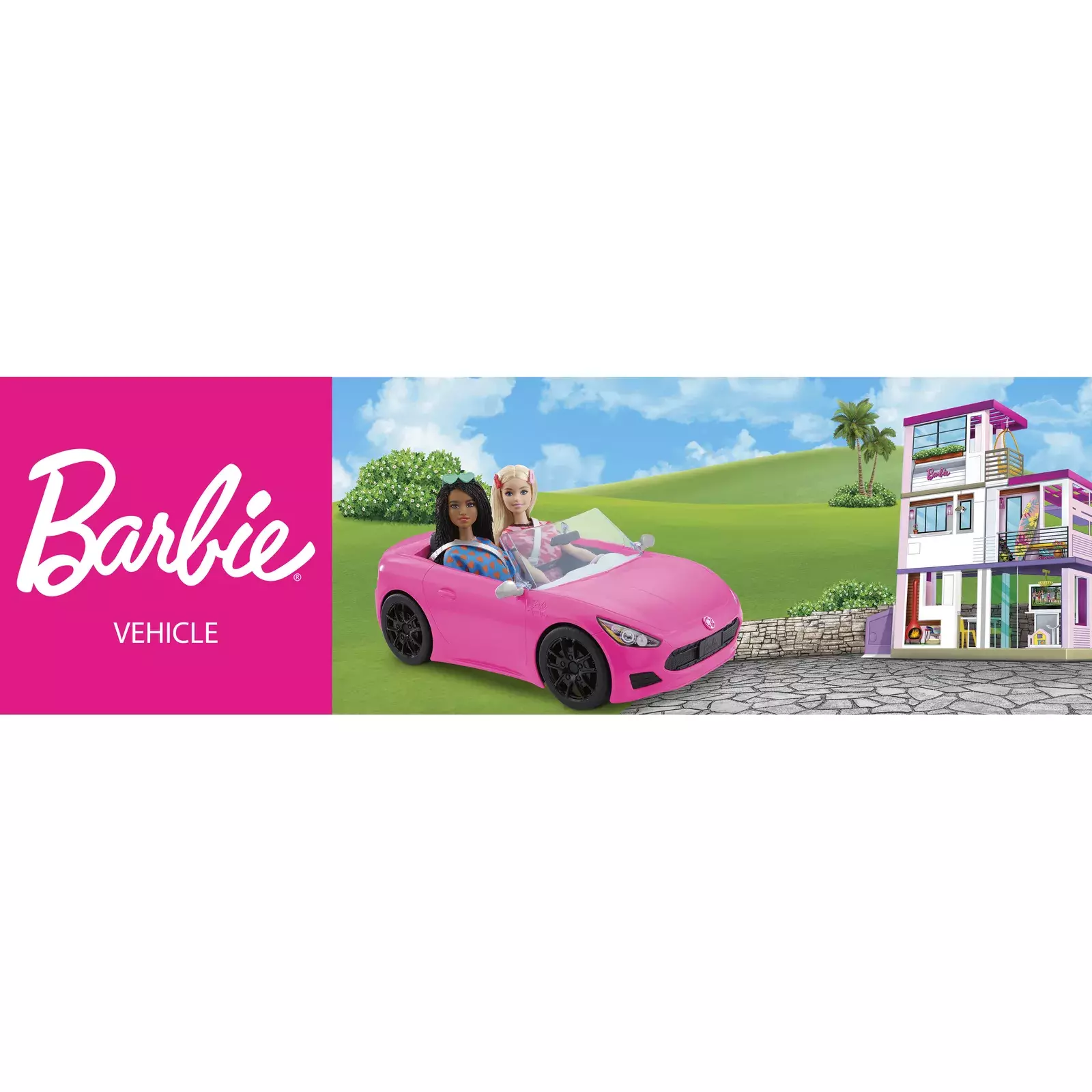 Barbie and car tesco store