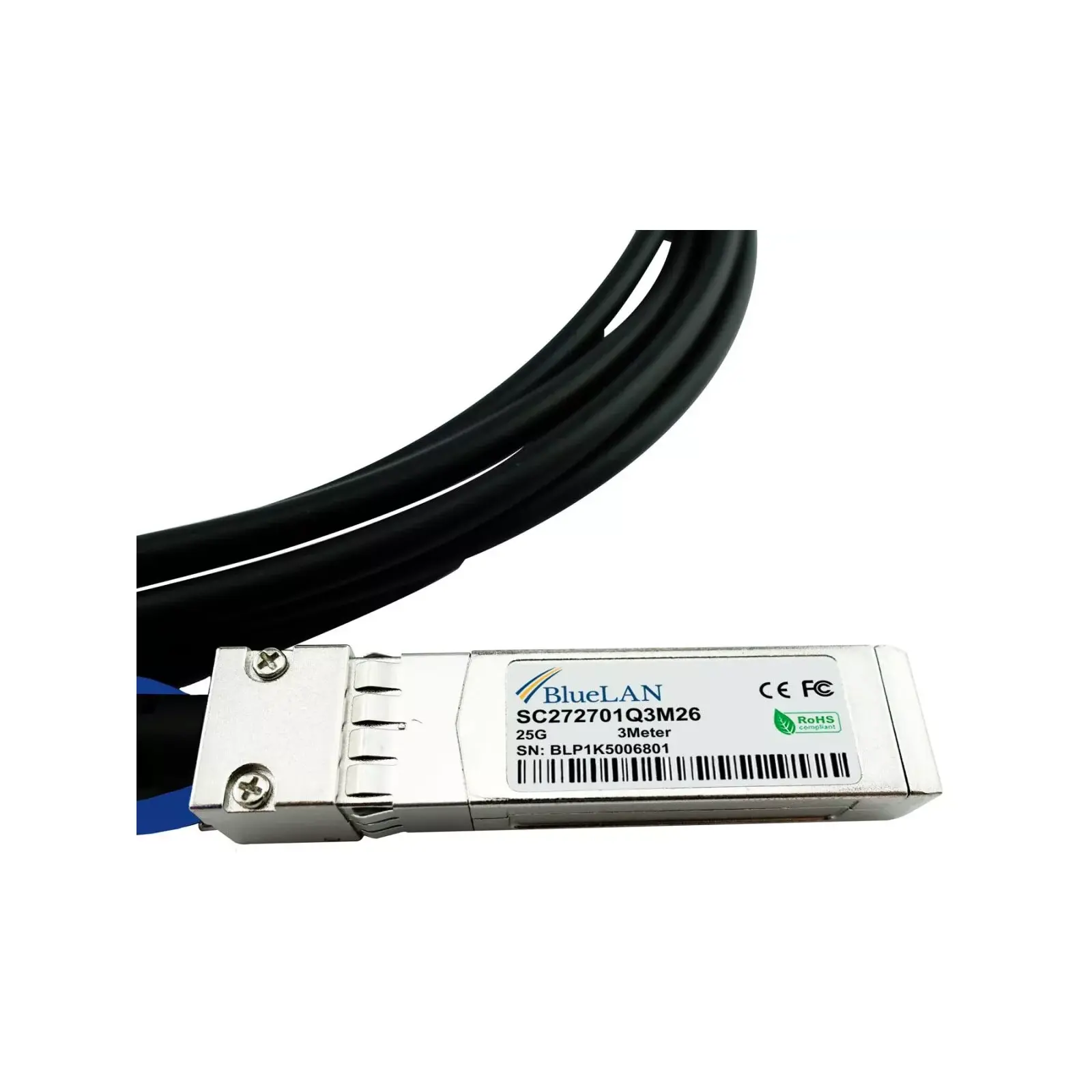 InfiniBand Fibre Optic Cable BlueOptics XXVDACBL1M-BL | AiO.lv