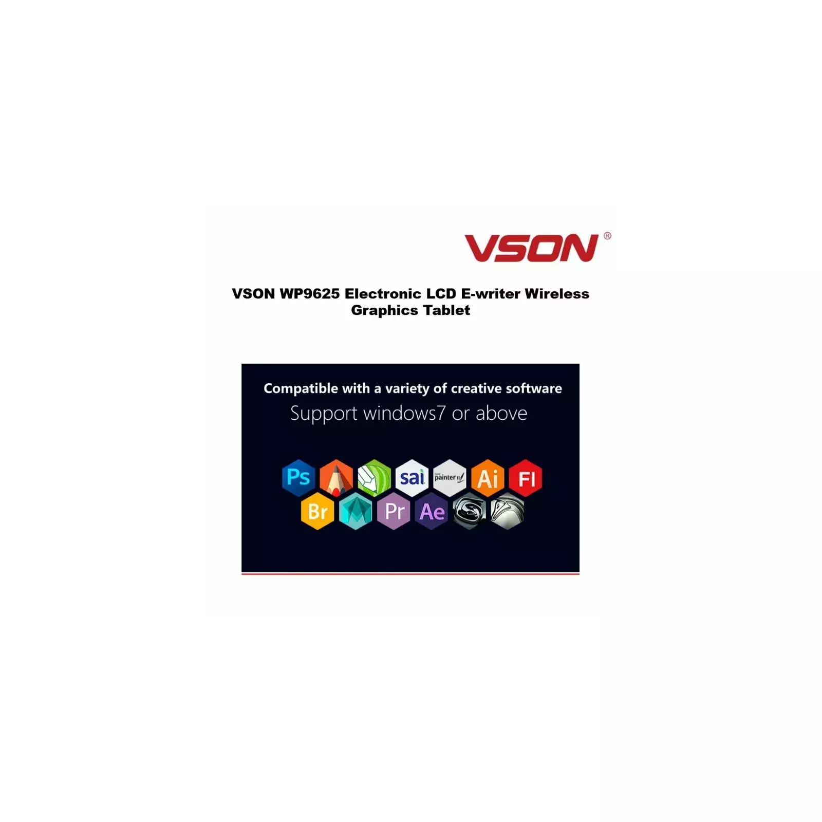 Vson Letsketch WP9625 USB Cable WP9625 | AiO.lv