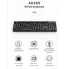 Keyboard Aula AK205 104 Keys AK205 | AiO.lv